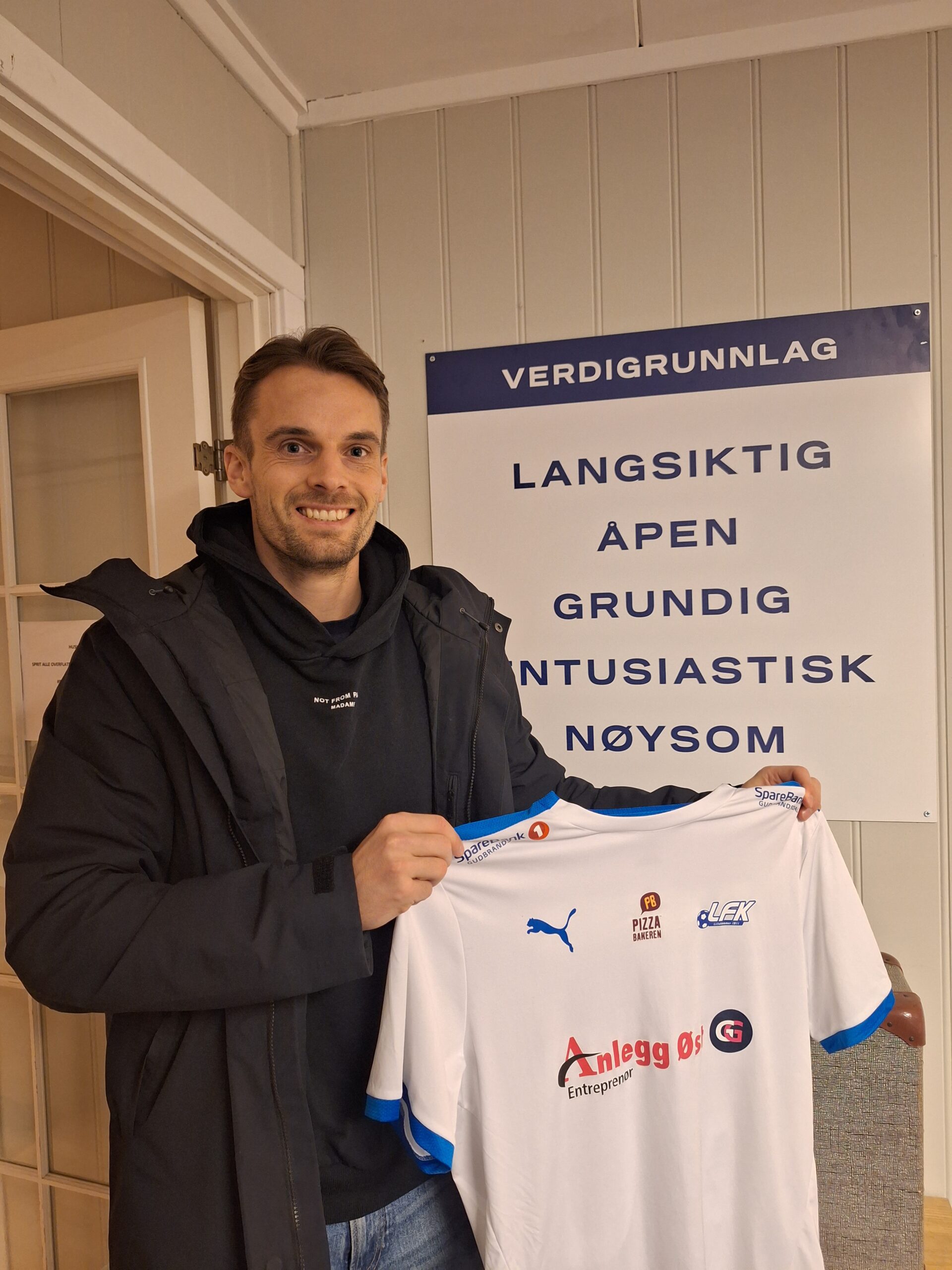 Vi ønsker Øystein velkommen til Stampa – Lillehammer Fotballklubb